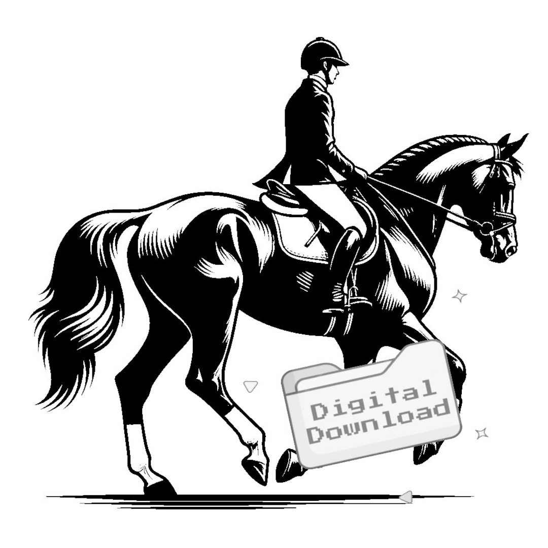 Horse Riding SVG Bundle - Etsy
