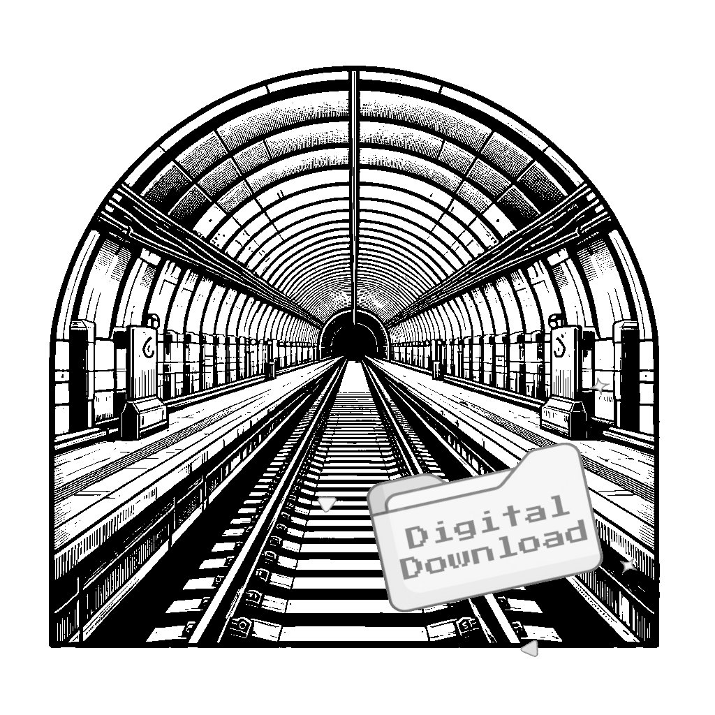 Train Tunnel SVG Bundle - Etsy