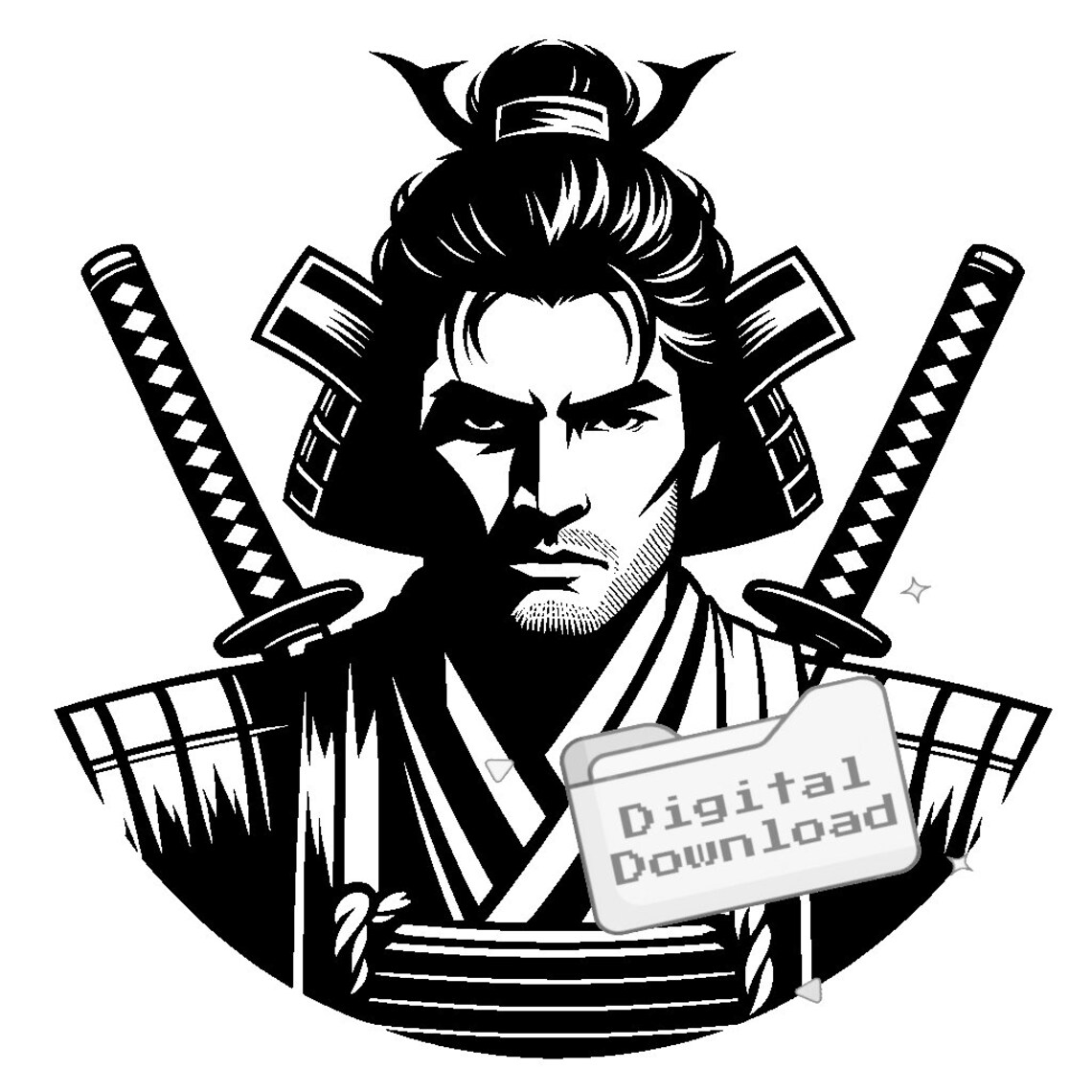 Samurai Warrior SVG Bundle - Etsy