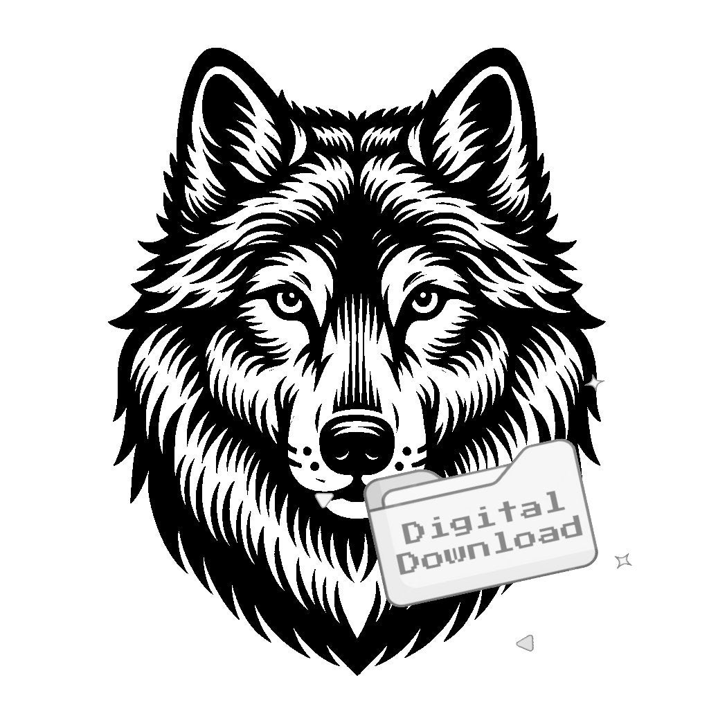 Wolf SVG Bundle - Etsy