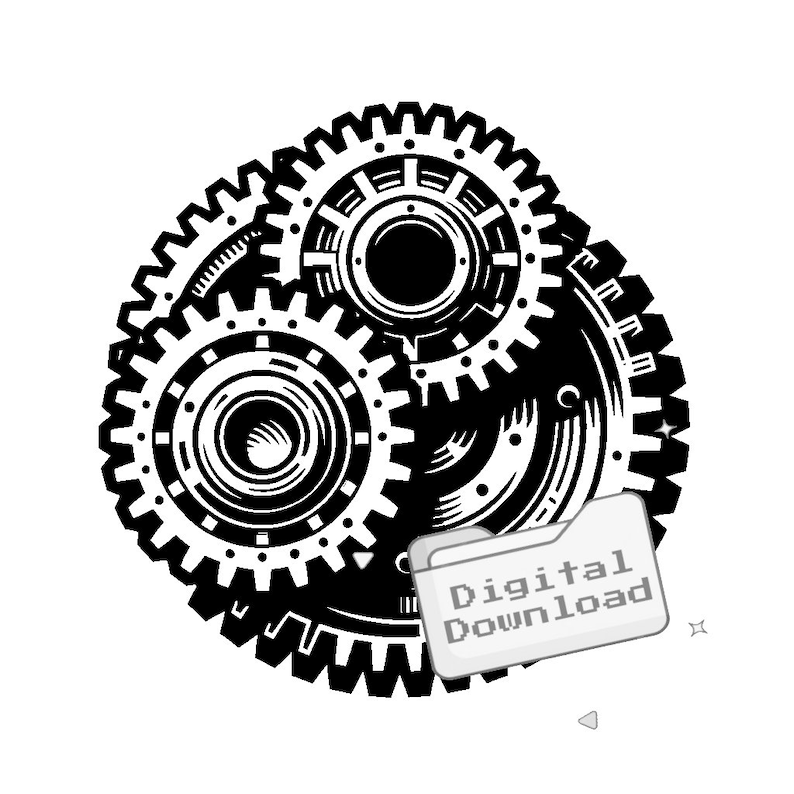 Gears SVG Bundle - Etsy