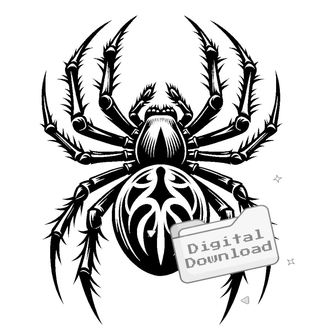 Spider SVG Bundle - Etsy