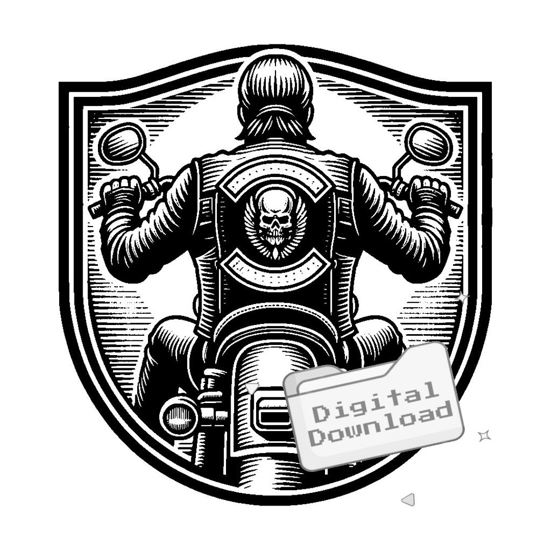 Biker Patches SVG Bundle - Etsy