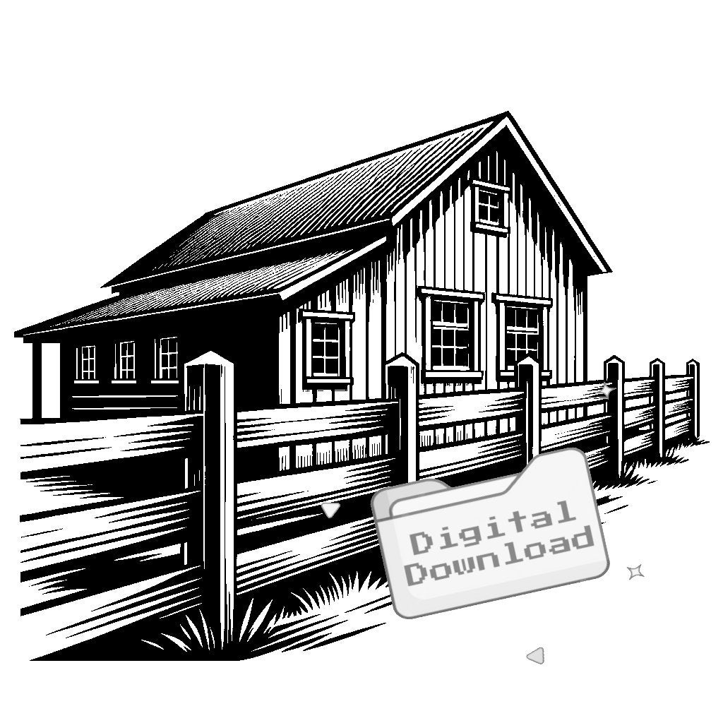 Ranch Fence SVG Bundle - Etsy