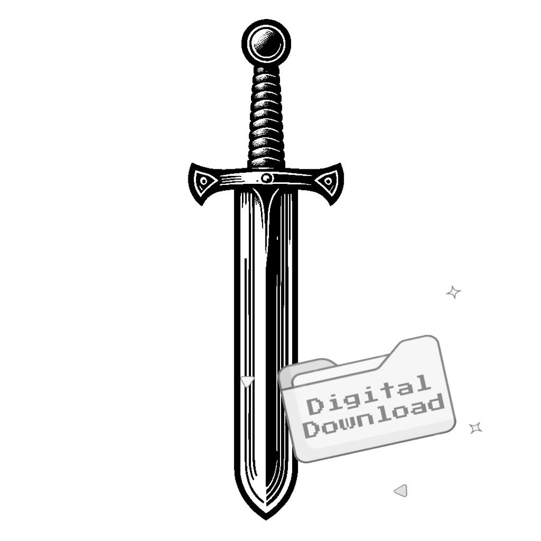 Viking Sword SVG Bundle - Etsy