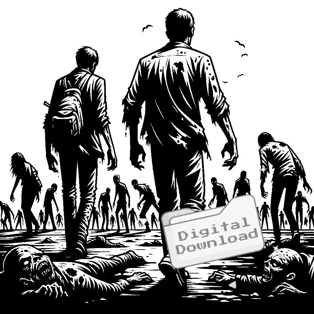 Zombie Apocalypse SVG Bundle - Etsy