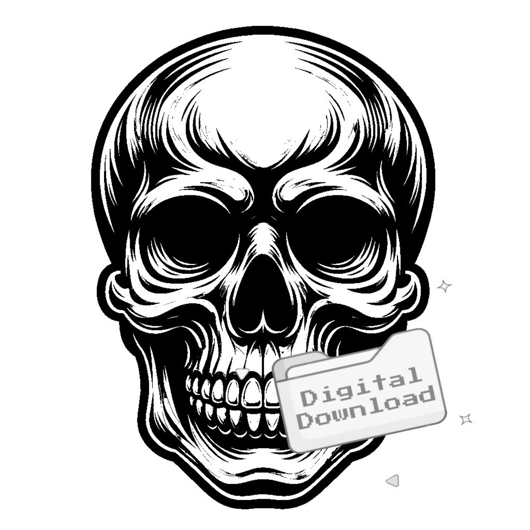 Skulls SVG Bundle - Etsy