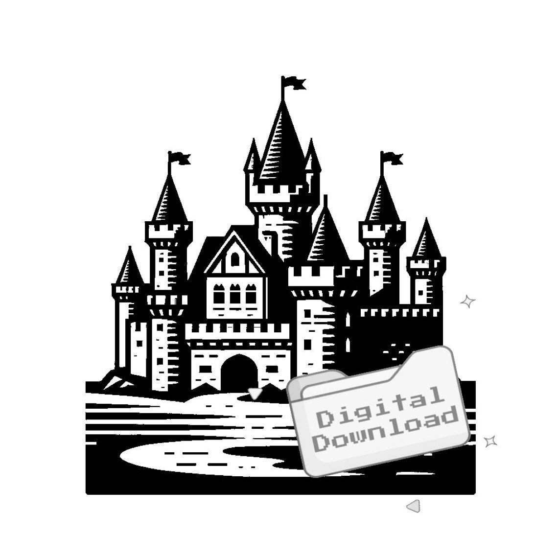 Medieval Castle Moat SVG Bundle - Etsy