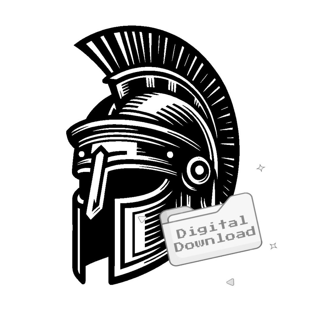 Roman Centurion Helmet SVG Bundle - Etsy