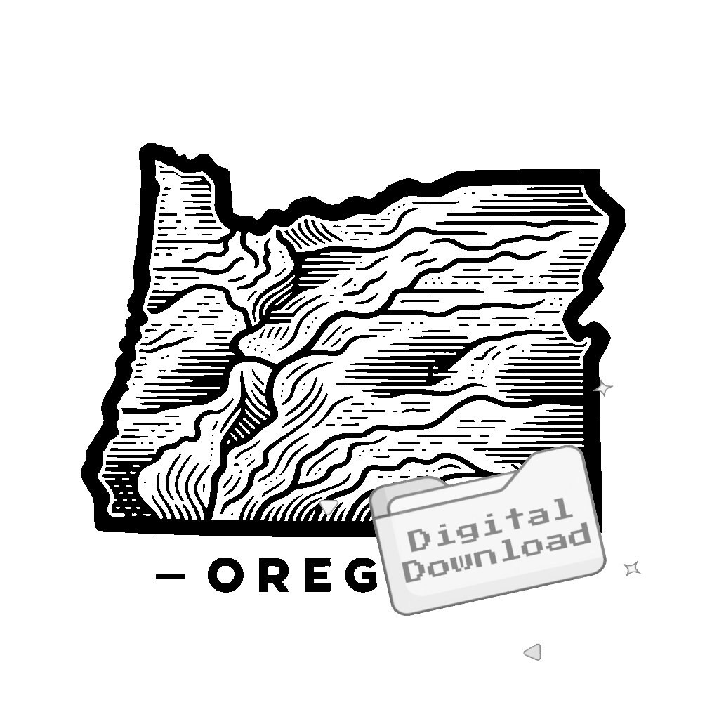 Oregon SVG Bundle - Etsy