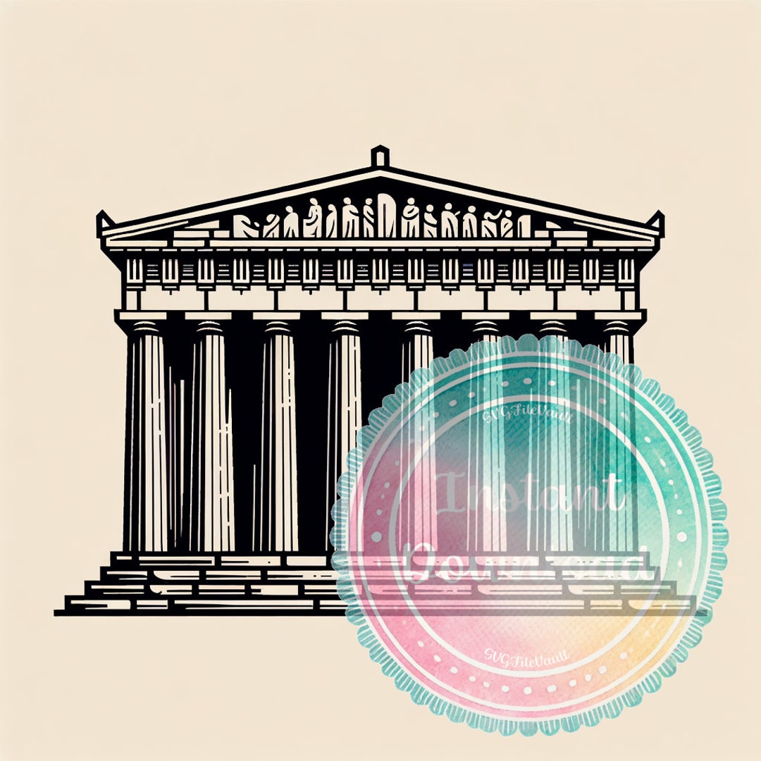 Parthenon SVG Bundle - Etsy