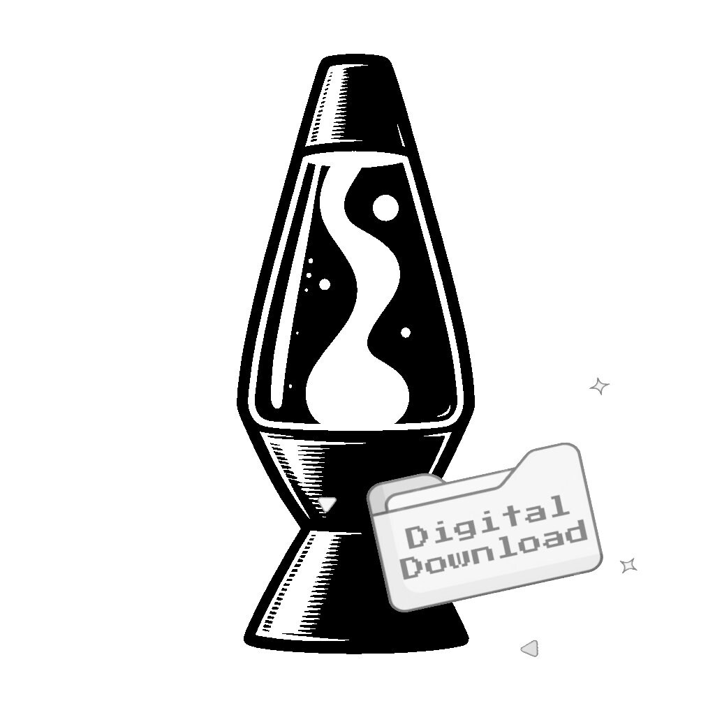 Lava Lamps SVG Bundle - Etsy