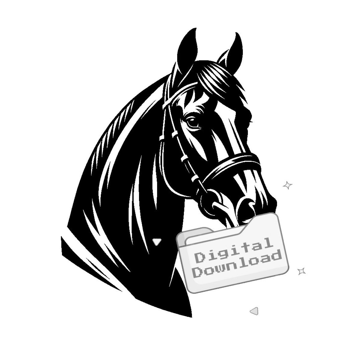 Thoroughbred Horse SVG Bundle - Etsy