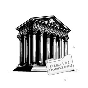 Roman Colonnade SVG Bundle - Etsy