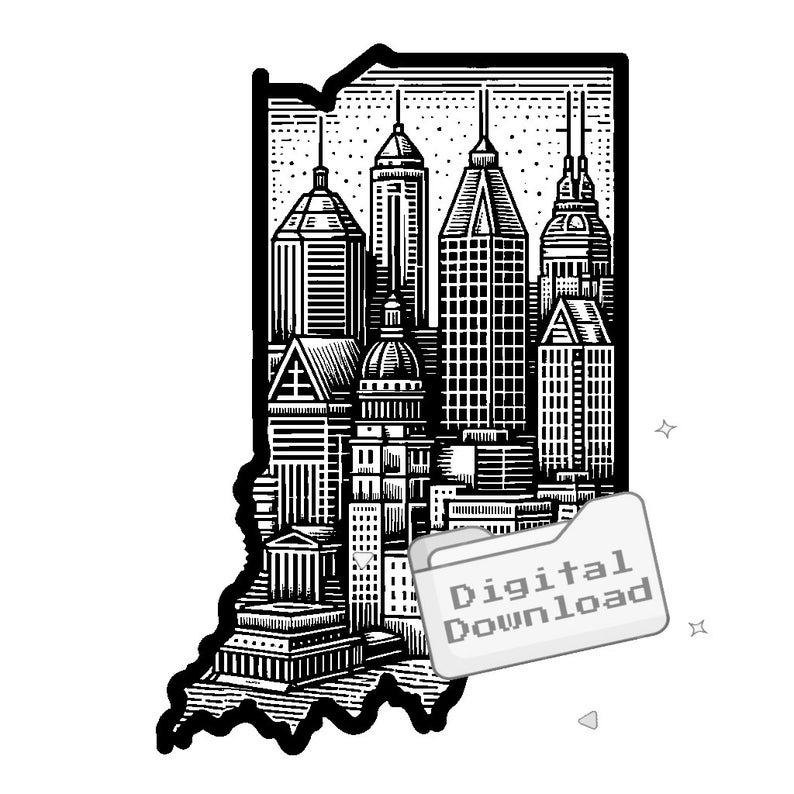 Indiana SVG Bundle - Etsy