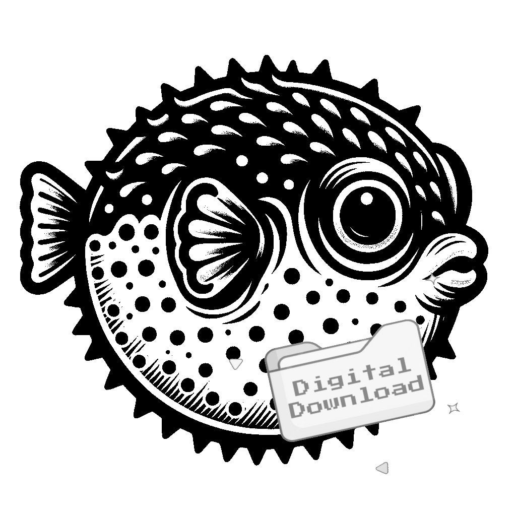 Pufferfish SVG Bundle - Etsy