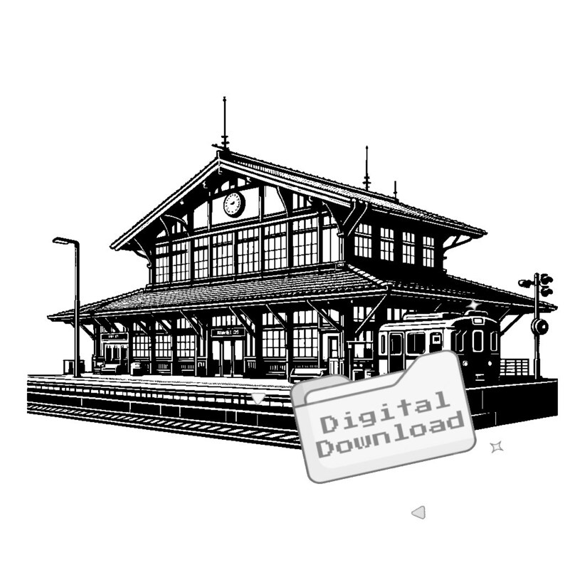 Train Depot SVG Bundle - Etsy