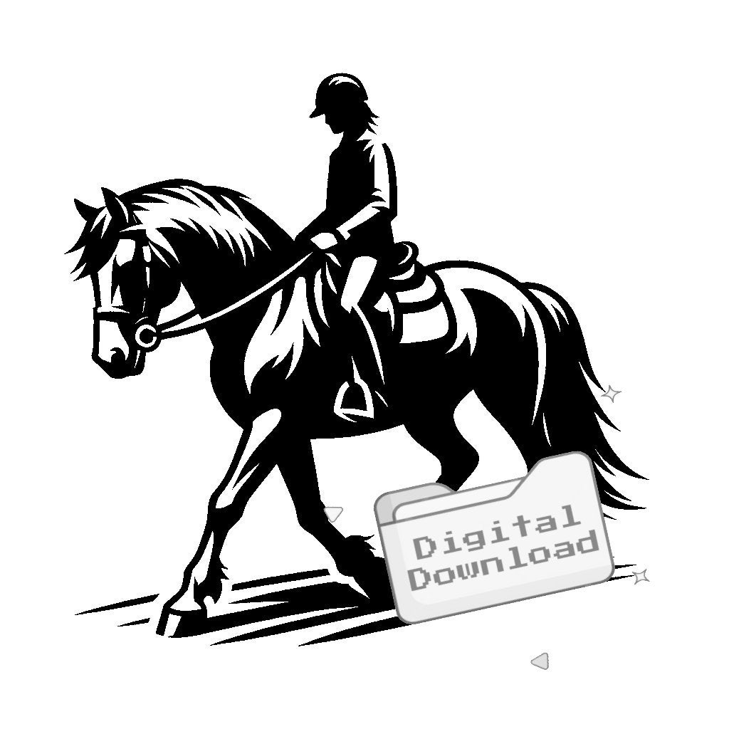 Horse Trail Ride SVG Bundle - Etsy