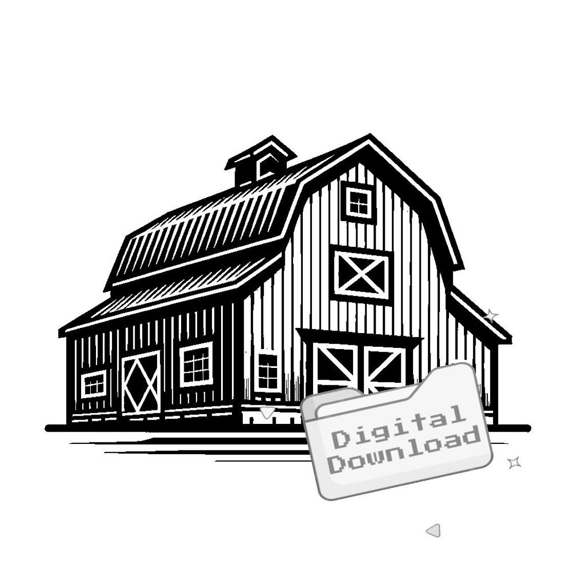 Barn SVG Bundle - Etsy