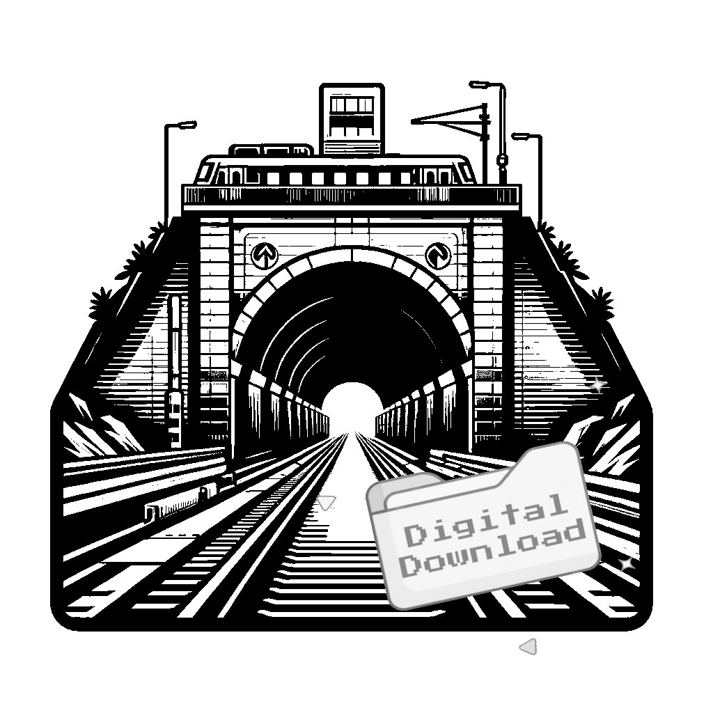 Train Tunnel SVG Bundle - Etsy