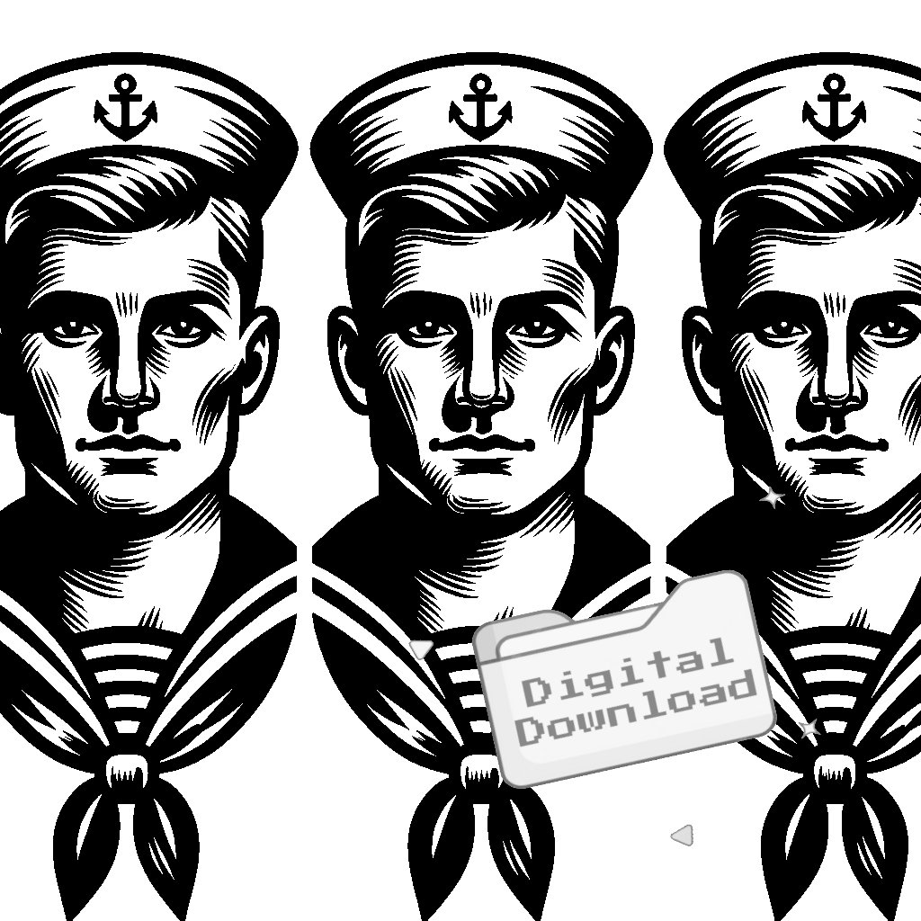 Sailor SVG Bundle - Etsy
