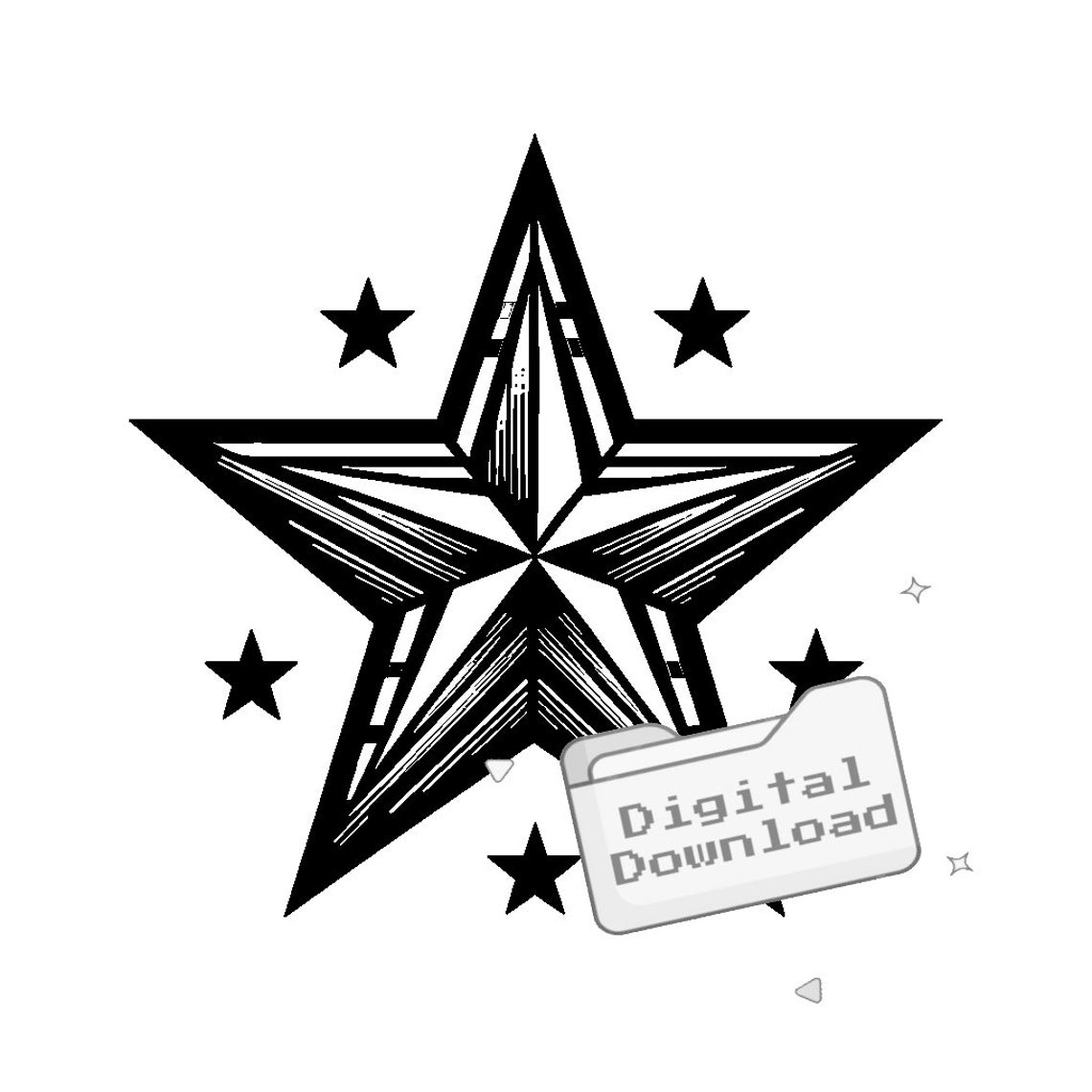 Patriotic Stars SVG Bundle - Etsy