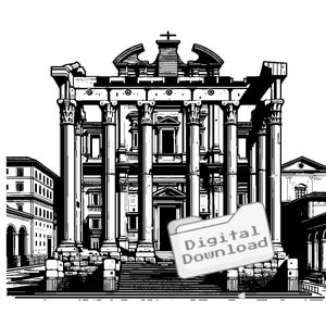 Roman Forum SVG Bundle - Etsy