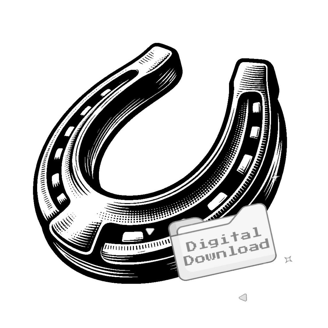 Horse Shoe SVG Bundle - Etsy