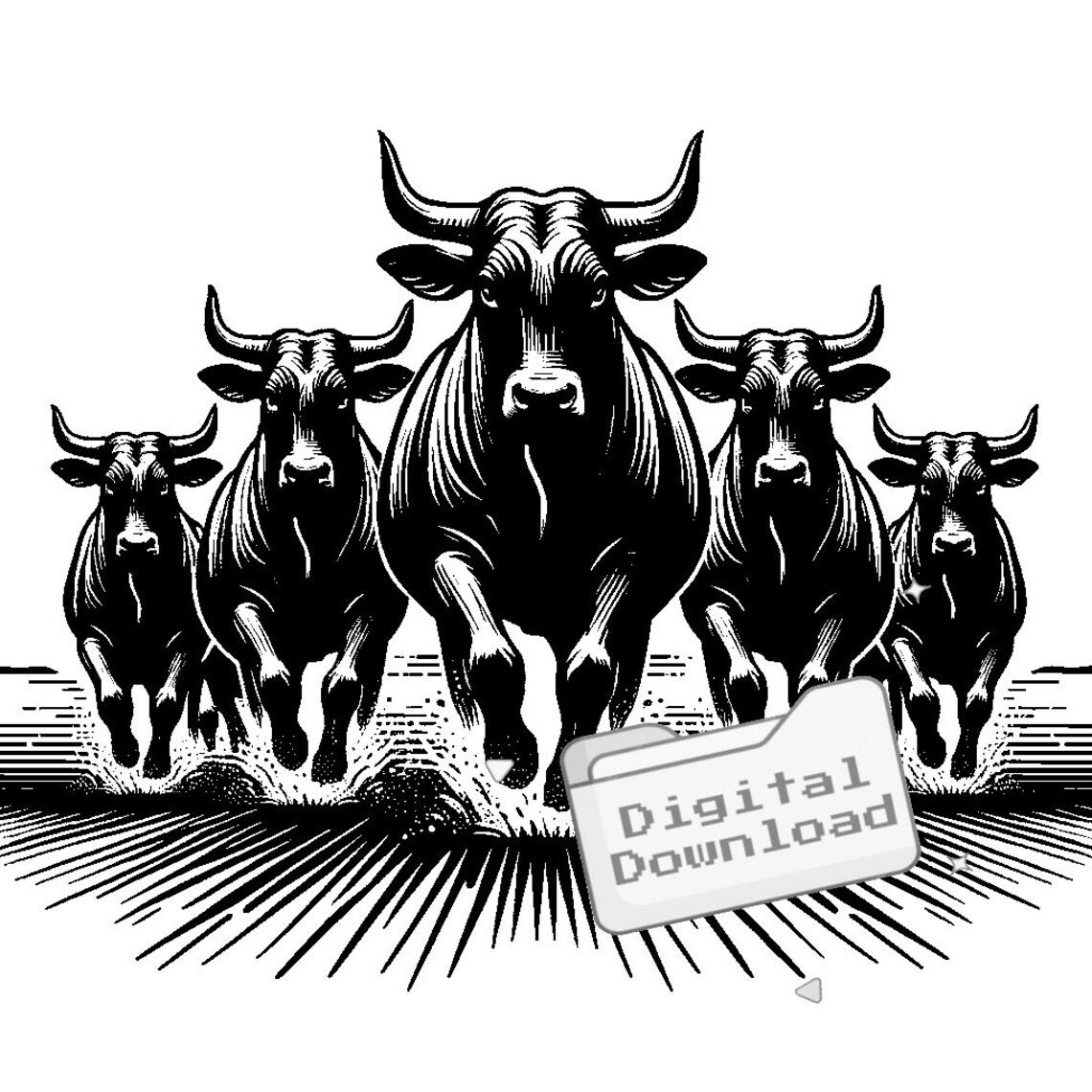 Cattle Drive SVG Bundle - Etsy