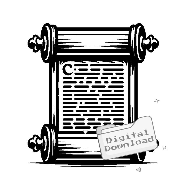 Medieval Scroll SVG Bundle - Etsy