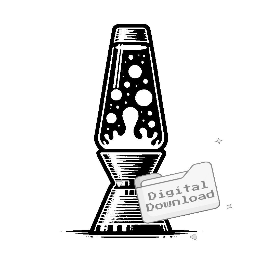 Lava Lamps SVG Bundle - Etsy