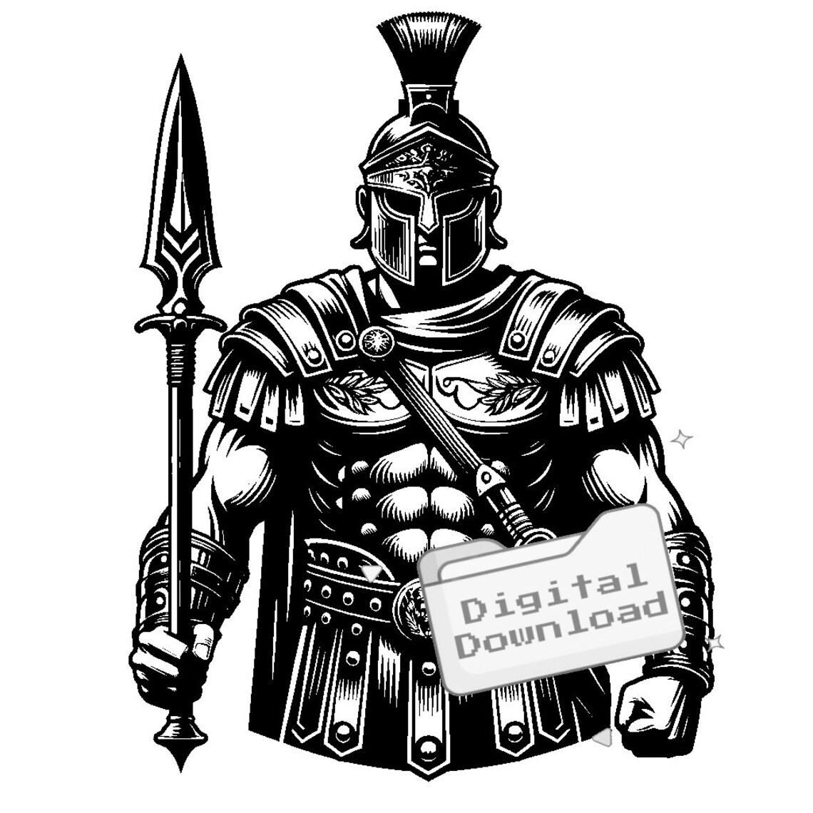 Roman Gladiator SVG Bundle - Etsy