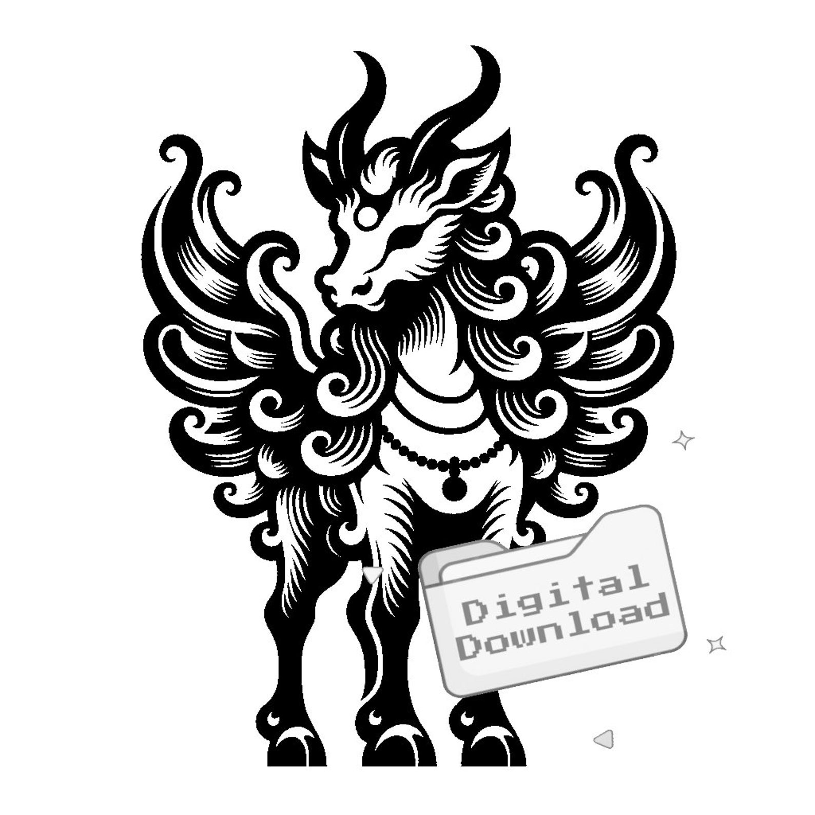 Kirin SVG Bundle - Etsy