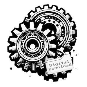 Gears SVG Bundle - Etsy