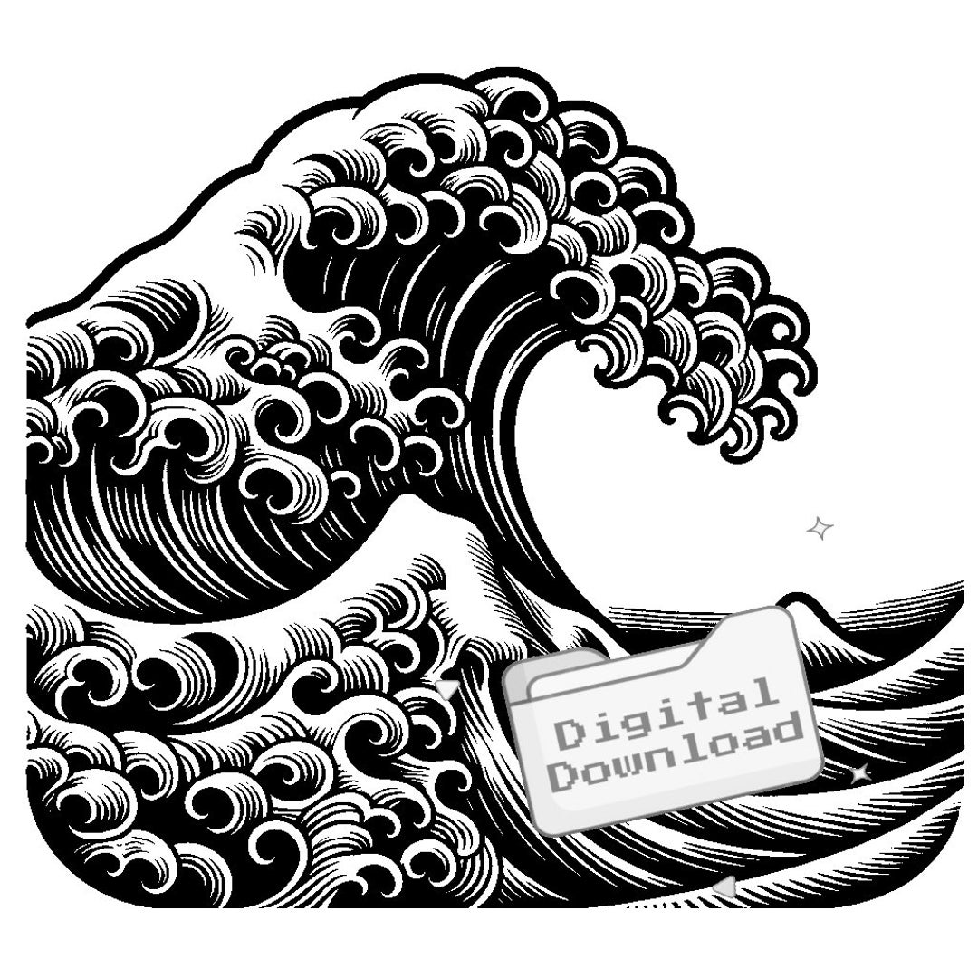Waves SVG Bundle - Etsy