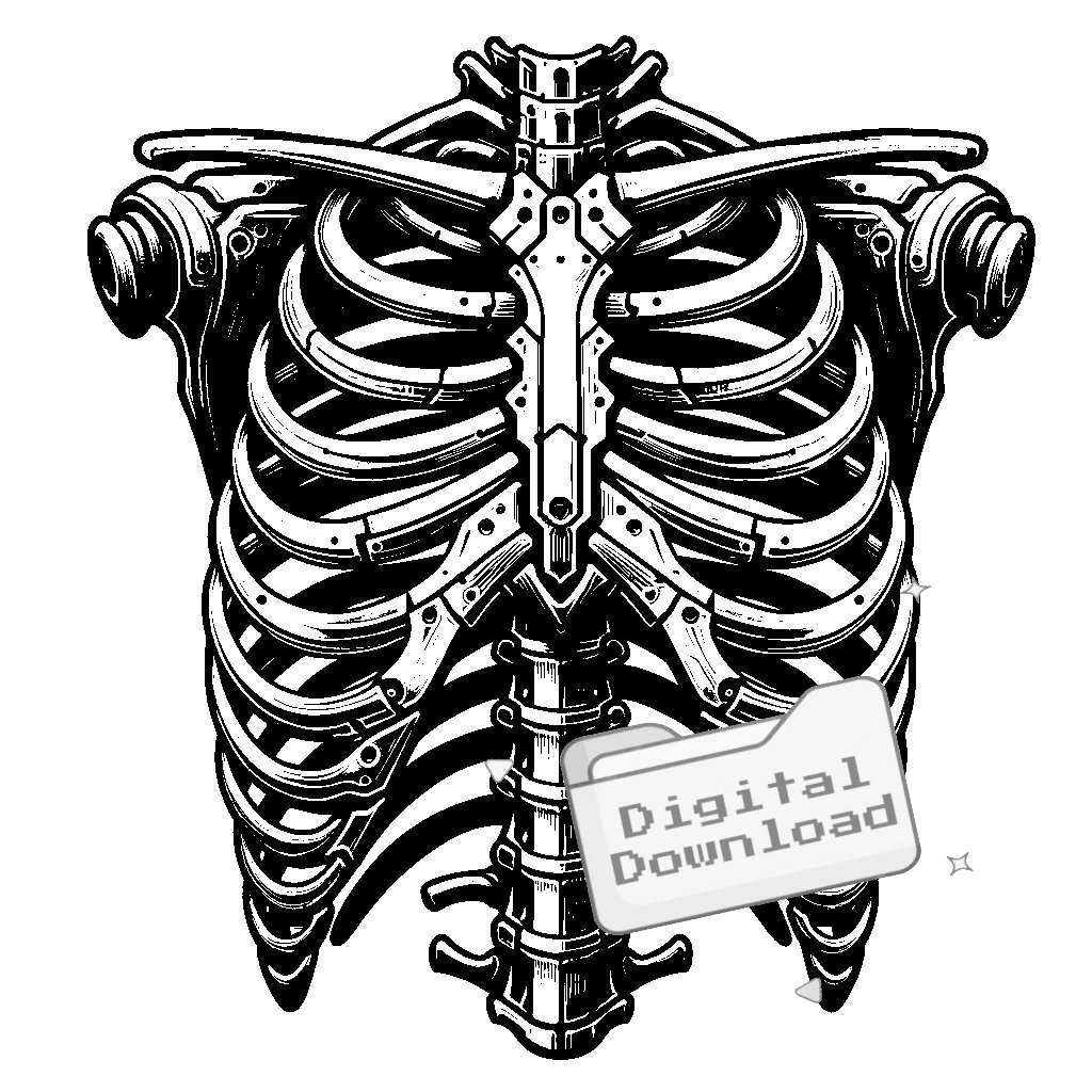 Metallic Ribs SVG Bundle - Etsy