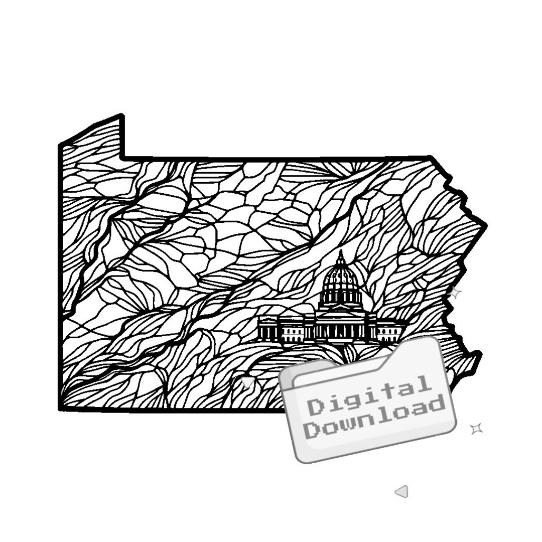 Pennsylvania SVG Bundle - Etsy