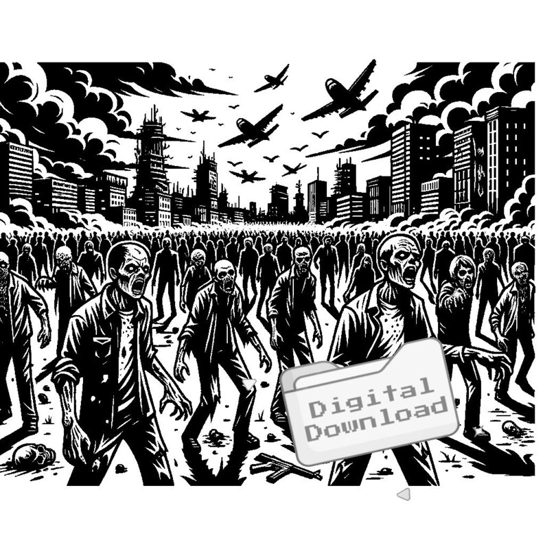 Zombie Apocalypse SVG Bundle - Etsy