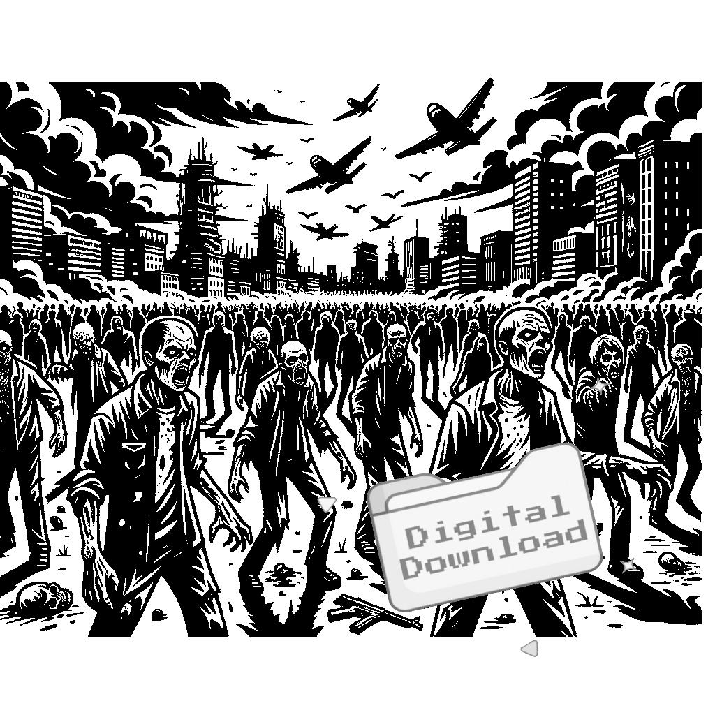 Zombie Apocalypse SVG Bundle - Etsy