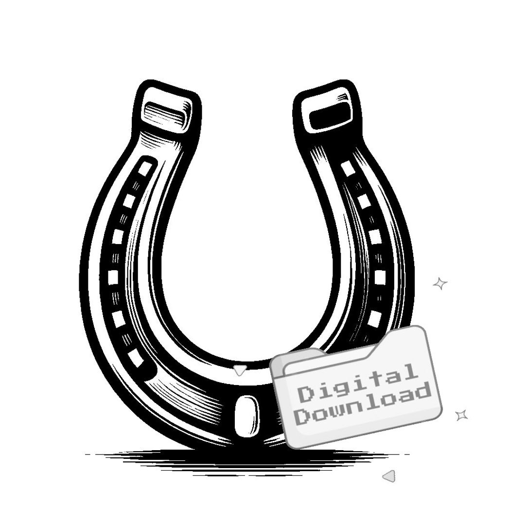 Horse Shoe SVG Bundle - Etsy