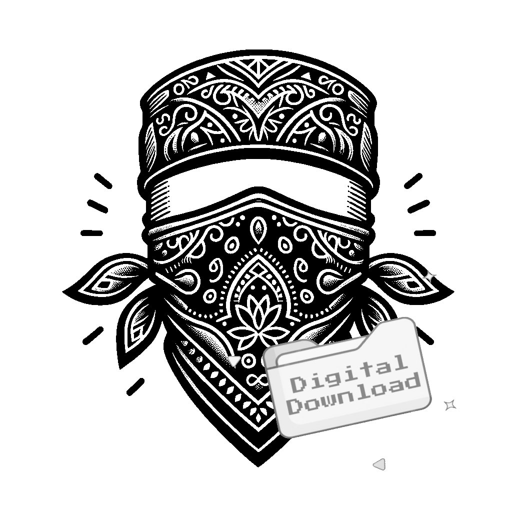 Bandana SVG Bundle - Etsy