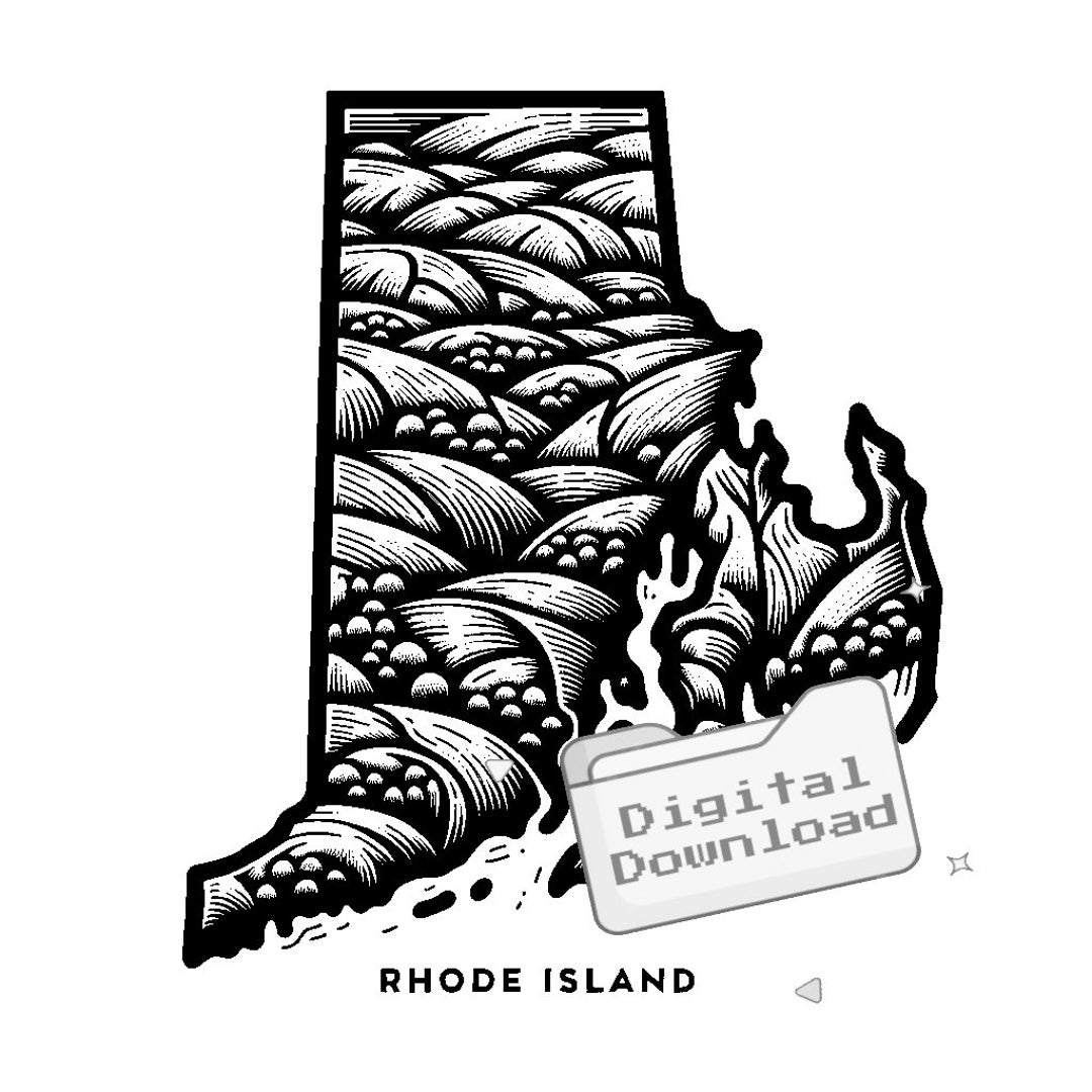Rhode Island SVG Bundle - Etsy