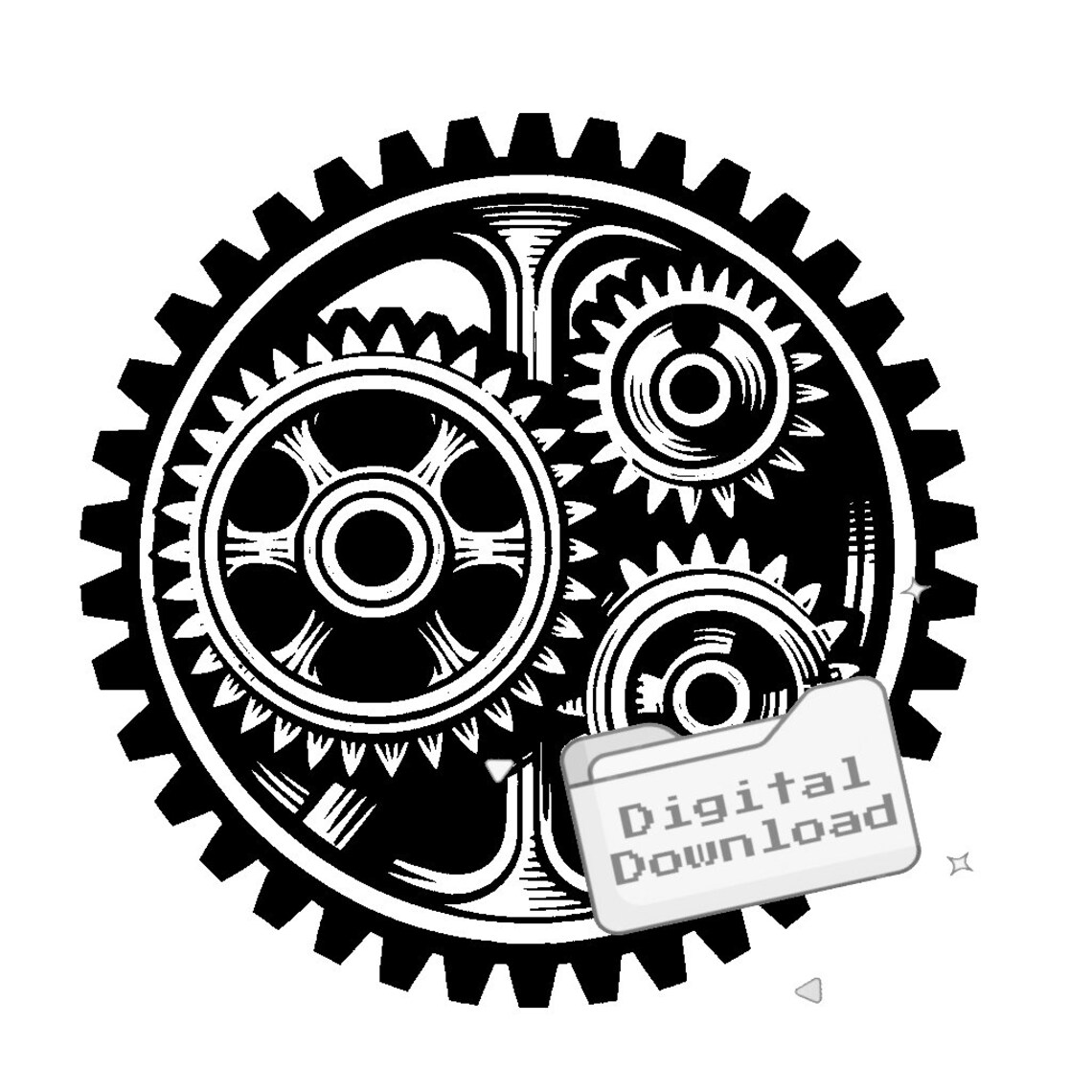 Cogs SVG Bundle - Etsy