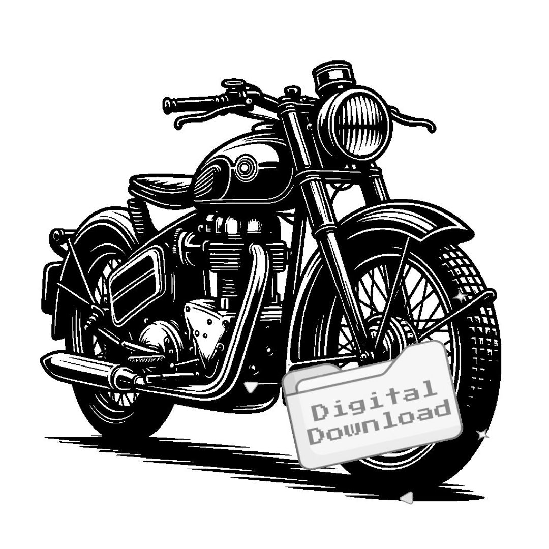 Vintage Harley Davidson SVG Bundle - Etsy