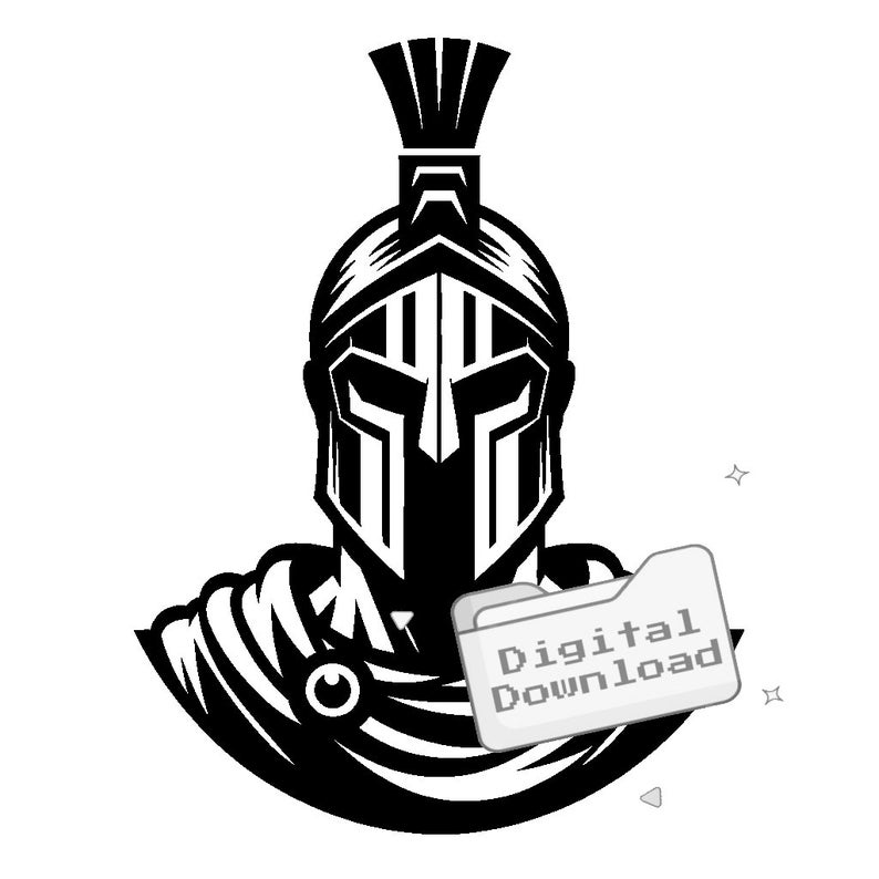 Spartan Warrior SVG Bundle - Etsy