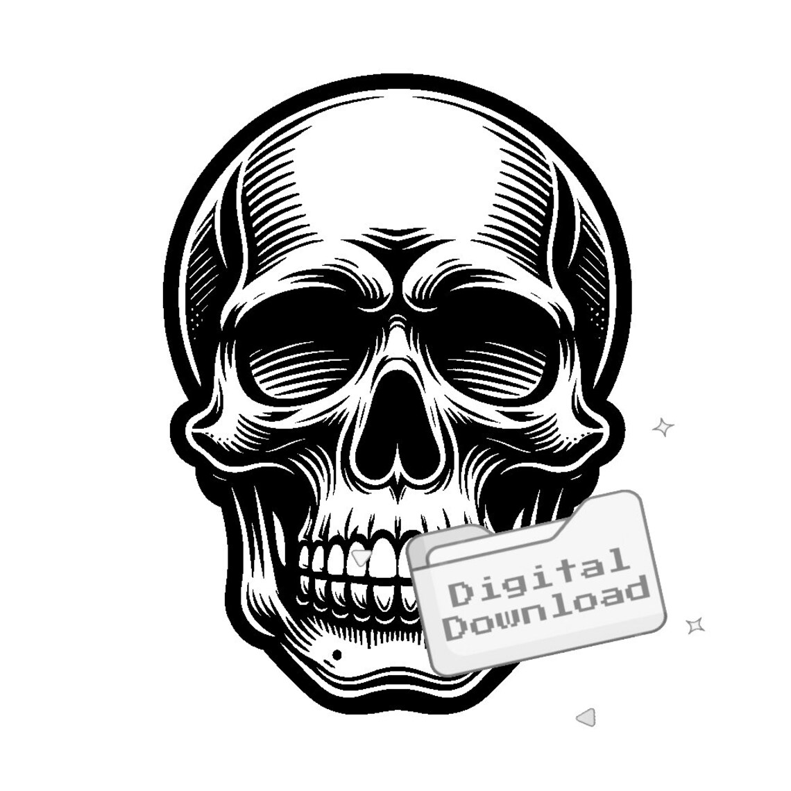 Skull SVG Bundle - Etsy