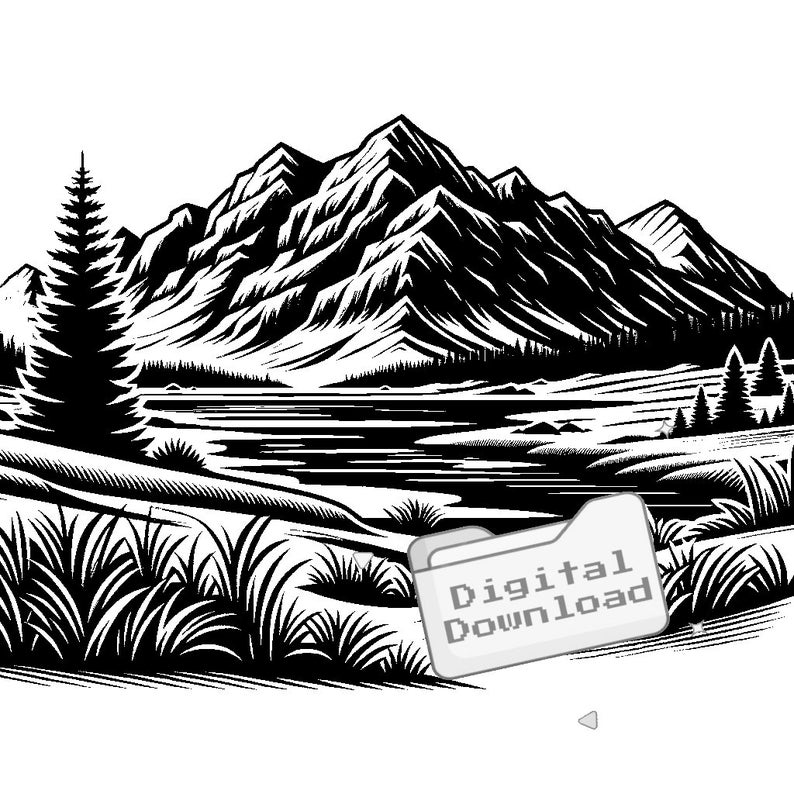 Frozen Tundra Landscape SVG Bundle - Etsy