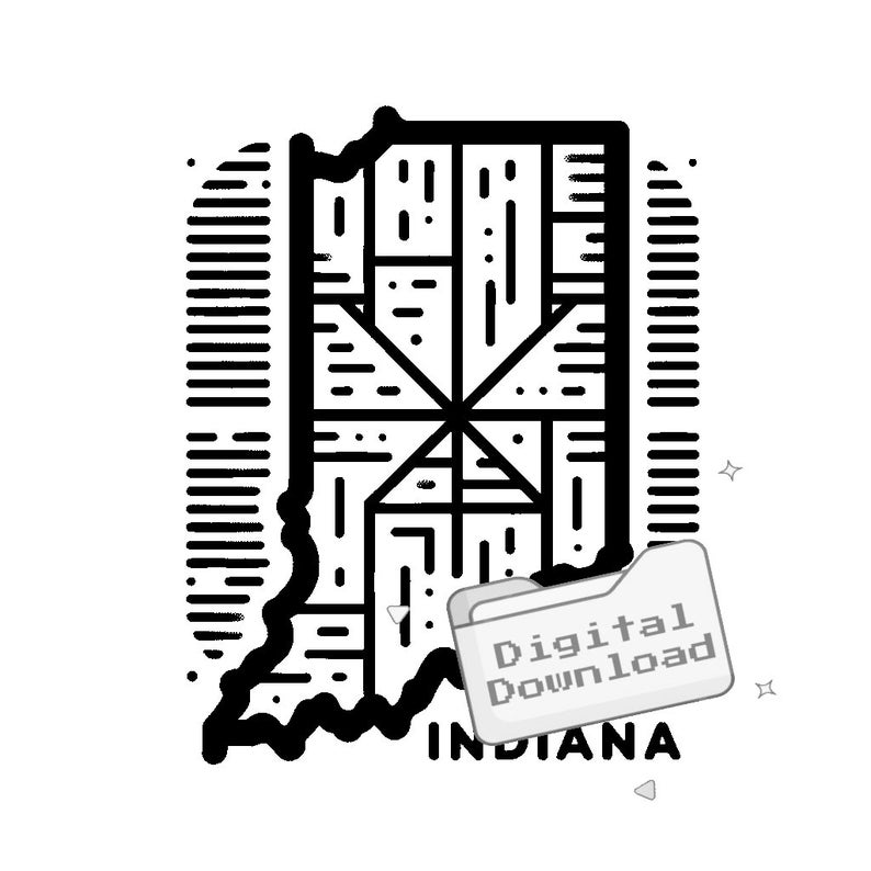 Indiana SVG Bundle - Etsy