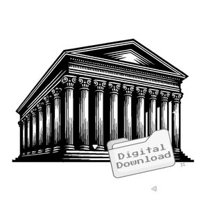 Roman Colonnade SVG Bundle - Etsy