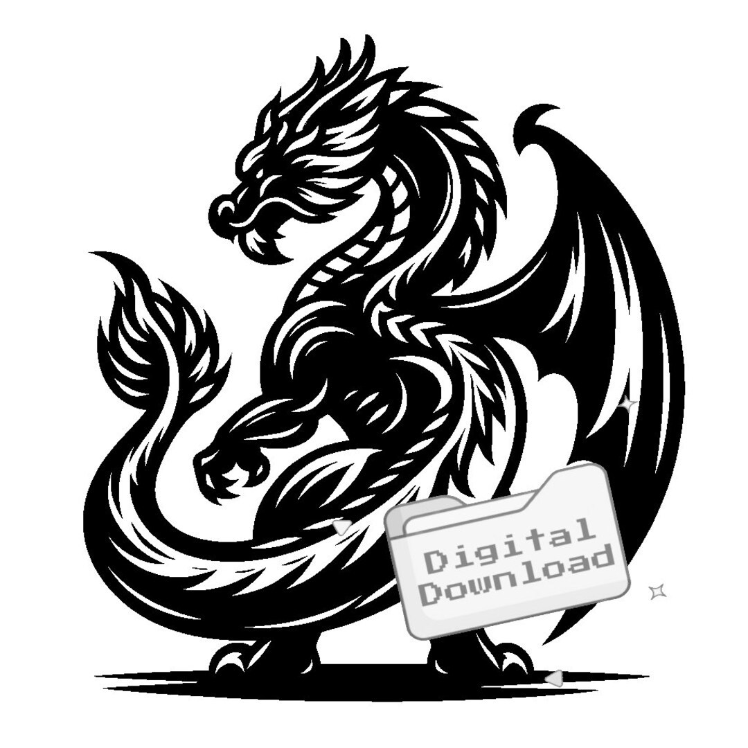 Dragons SVG Bundle - Etsy